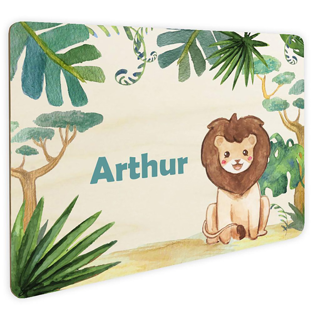 Personalised savannah door sign | Custom door plaques